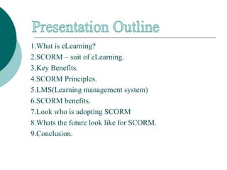Scorm | PPT | Technology & Computing