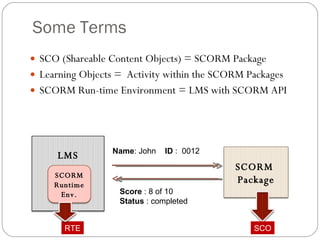 Moodle support for SCORM | PPT
