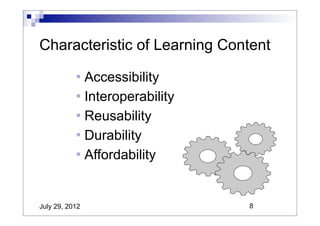 Sharable Content Object Reference Model | PDF