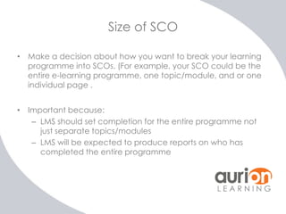 SCORM: A Quick Guide | PPTX
