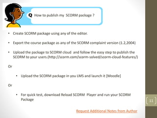 SCORM beginner-tutorial | PPTX