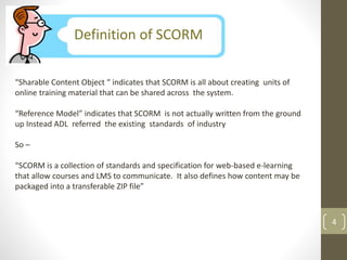 SCORM beginner-tutorial | PPTX