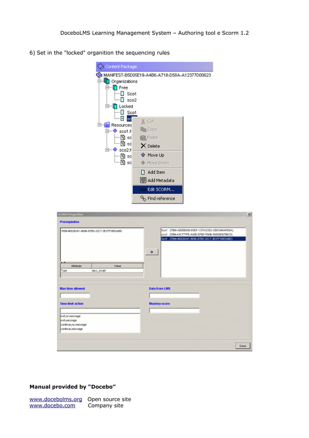 Scorm Manual Eng | PDF