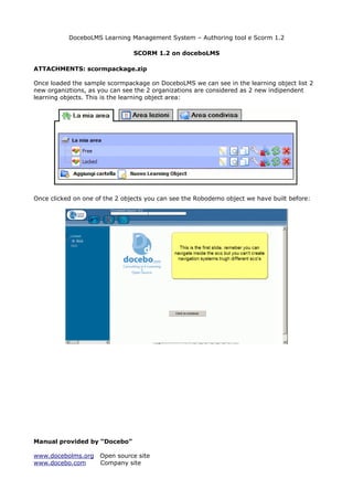 Scorm Manual Eng | PDF