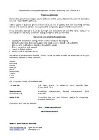 Scorm Manual Eng | PDF