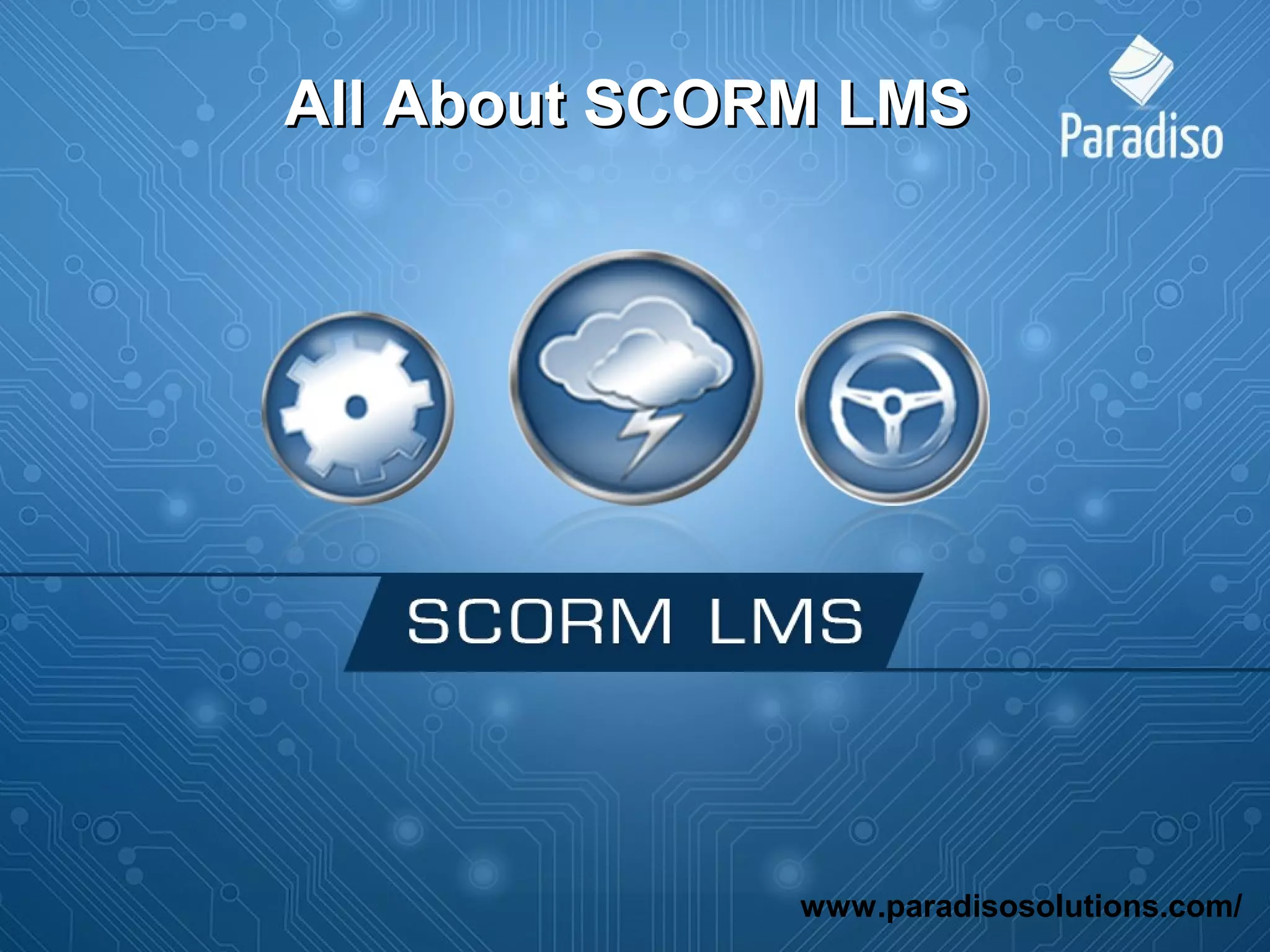 Scorm lms | PPT