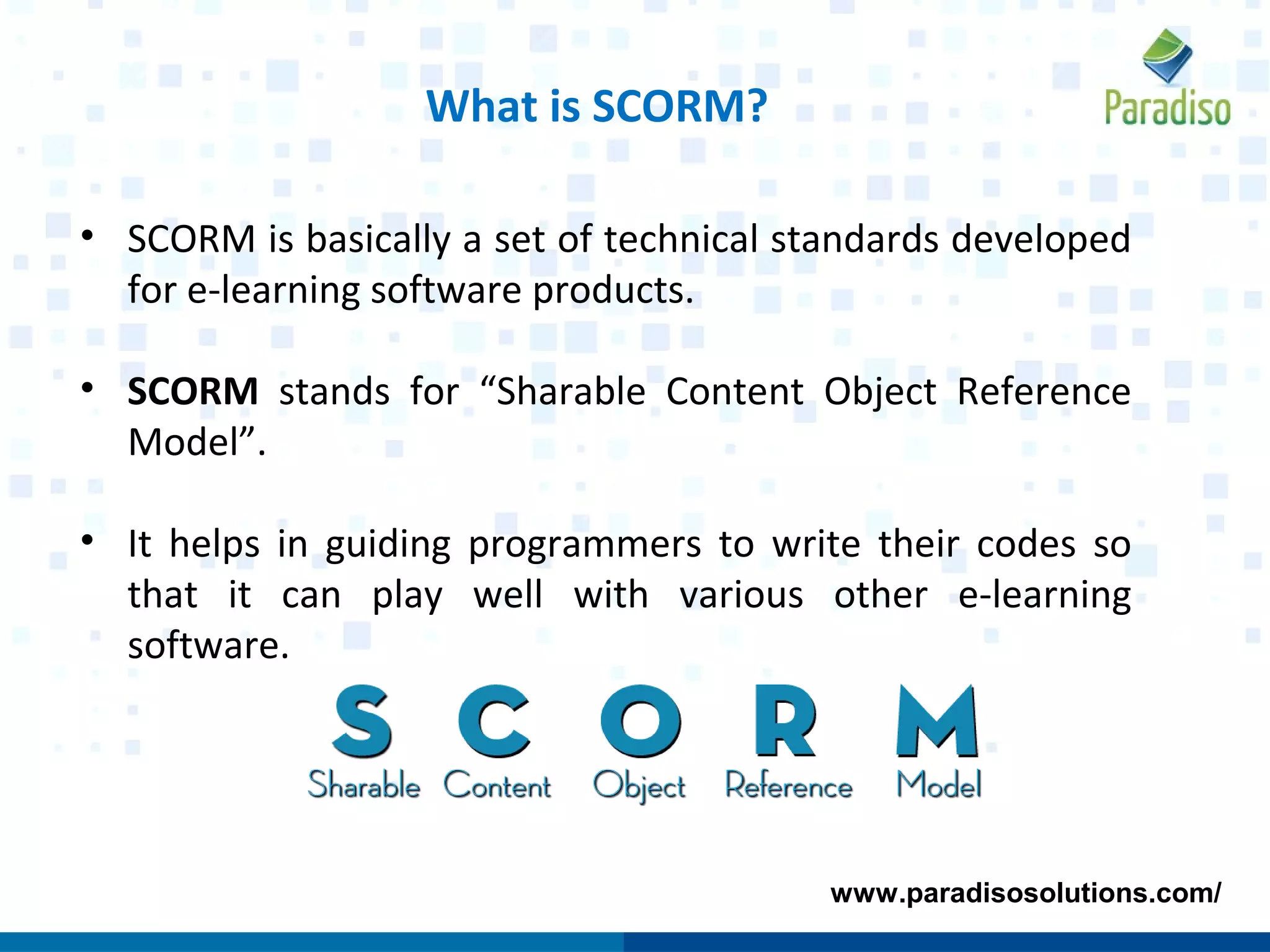 Scorm lms | PPT