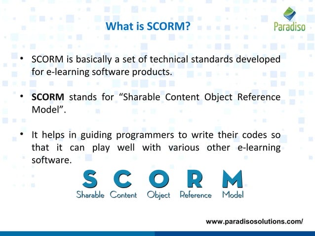 Scorm lms | PPT