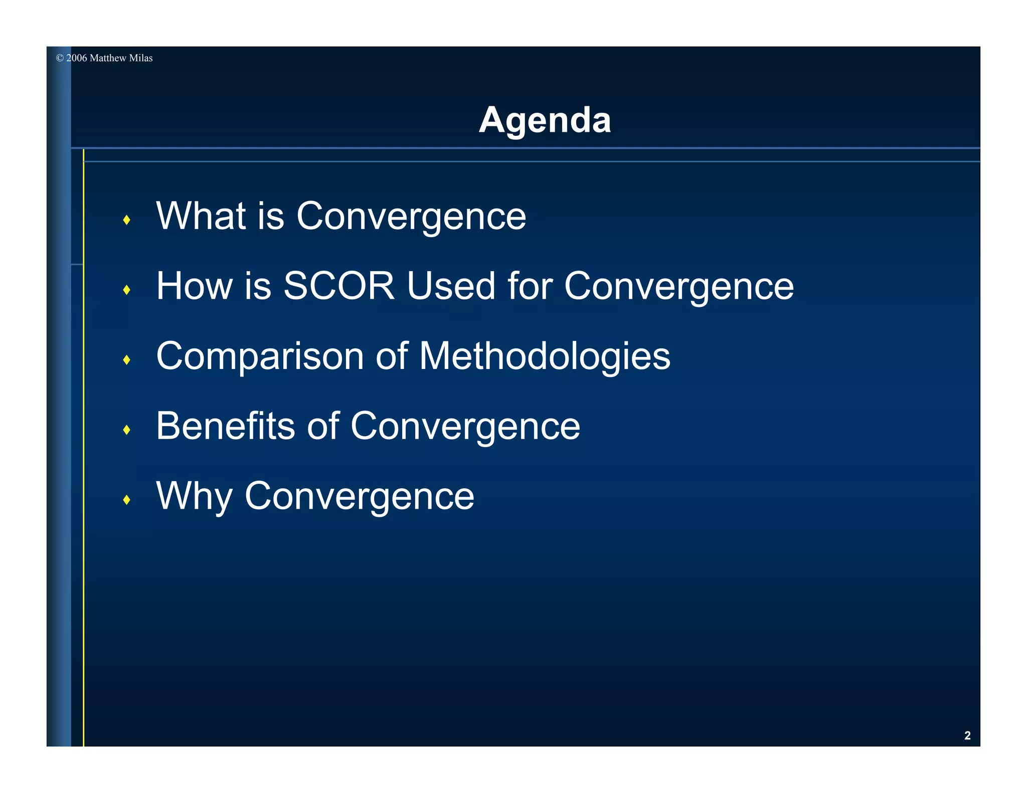 Scor Model Convergence With Lean & Six Sigma | PDF