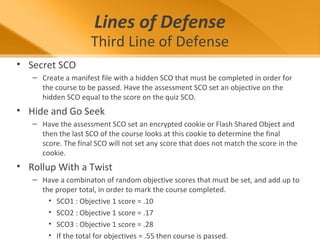 Scorm security | PPT