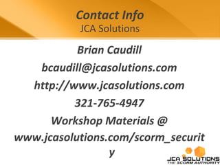 Scorm security | PPT