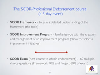 Principles of SCOR Model Presentation by Jeffrey McDaniels, APICS ...