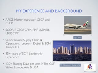 Principles of SCOR Model Presentation by Jeffrey McDaniels, APICS ...