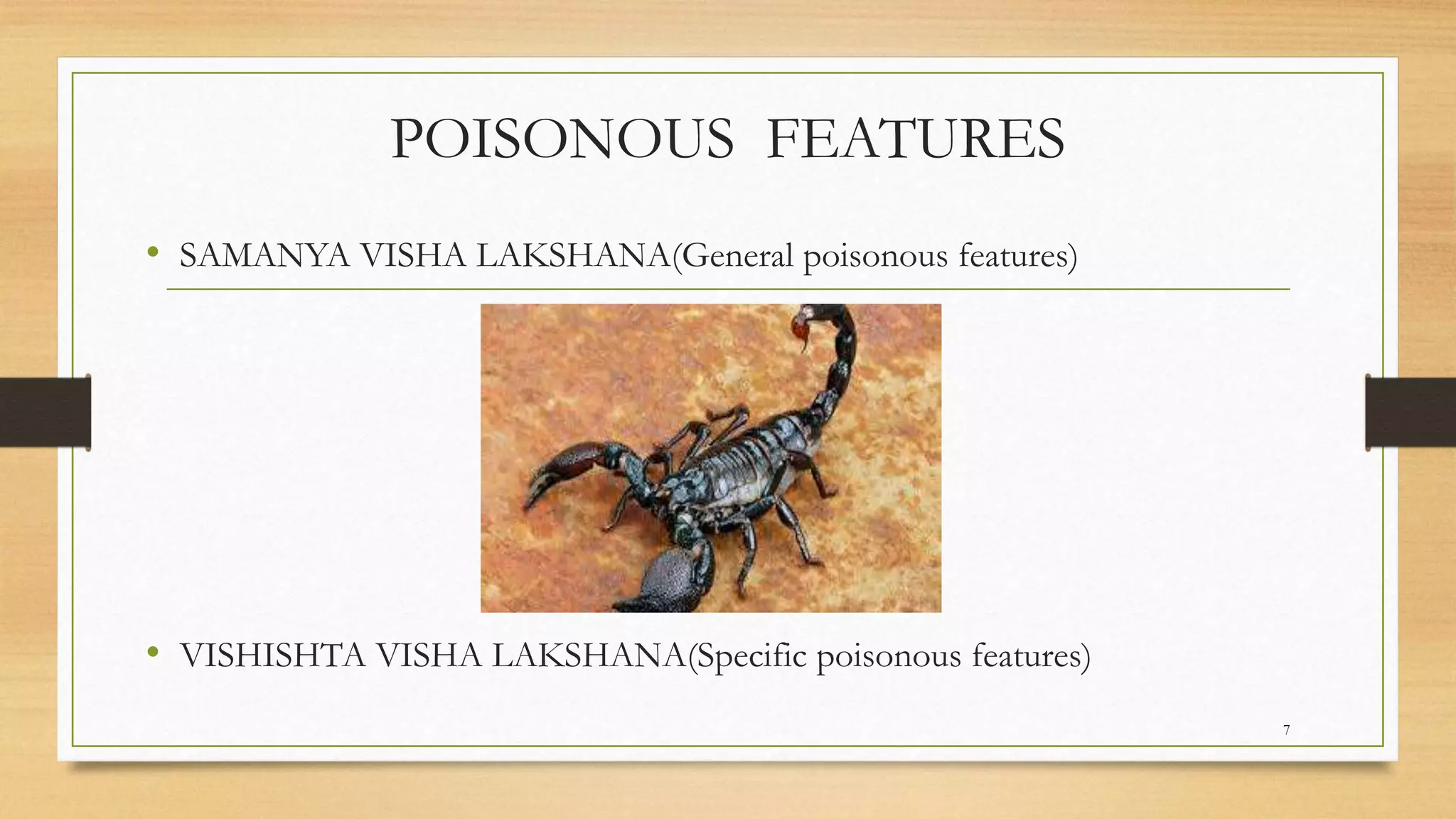 VRISCHIKA VISHA | PPTX