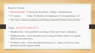 VRISCHIKA VISHA | PPTX