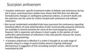 scorpion bite clinical features and mx.pptx