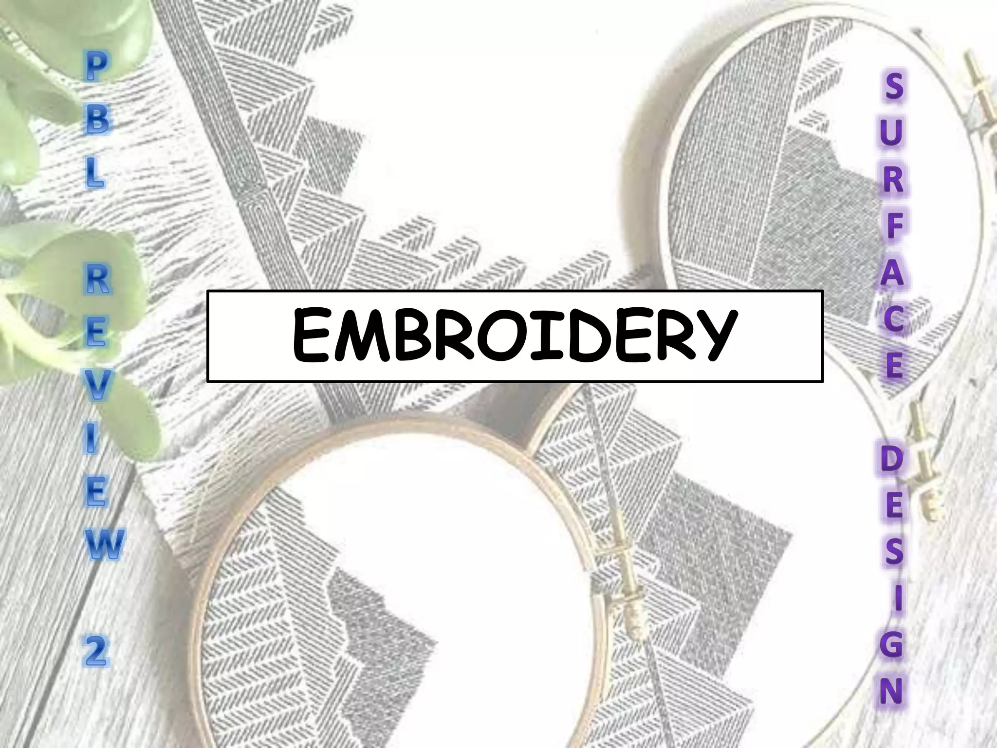 The Scorpion Embroidery | PPT