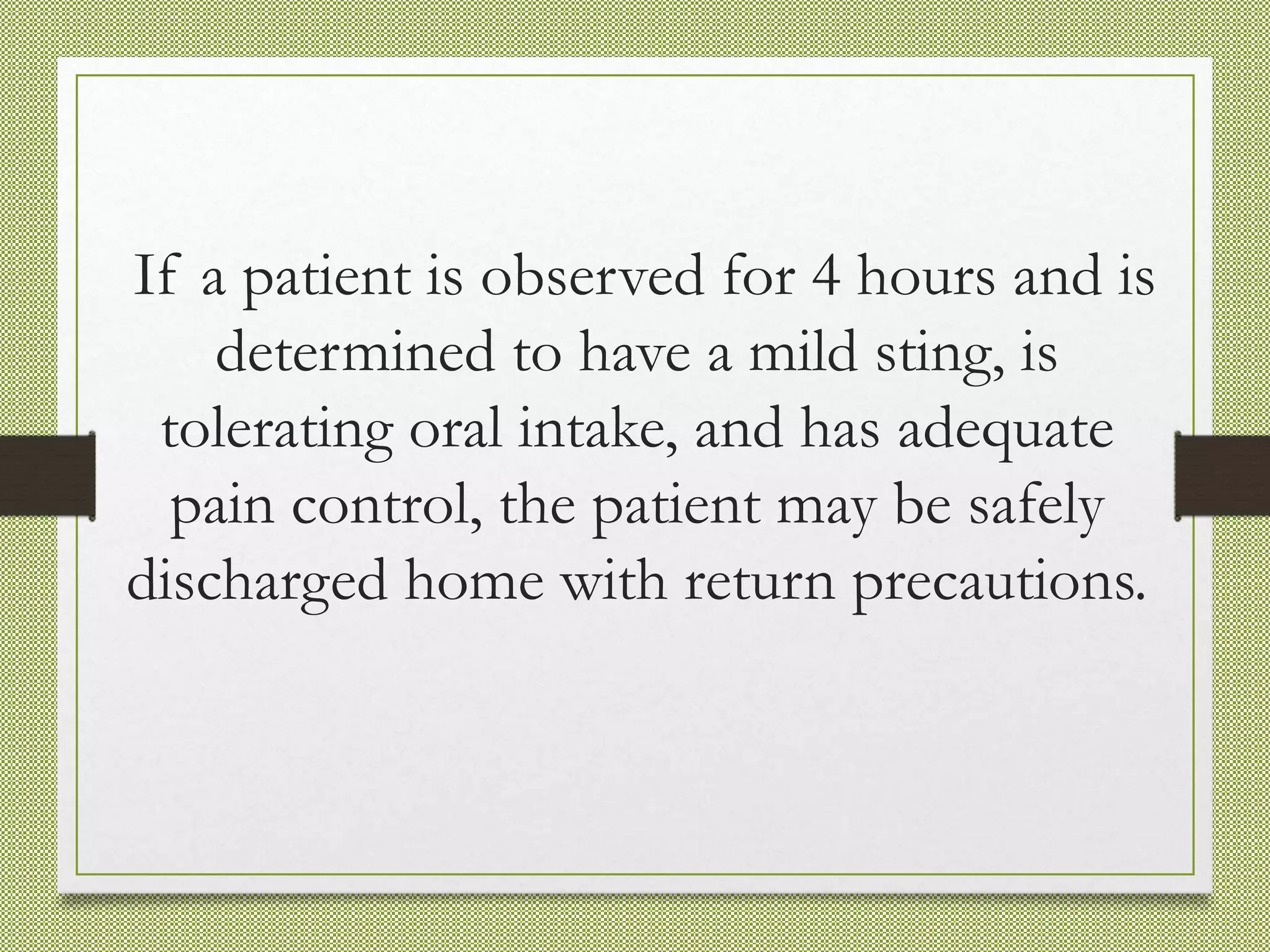 Scorpion Poisoning - Rivin | PPTX