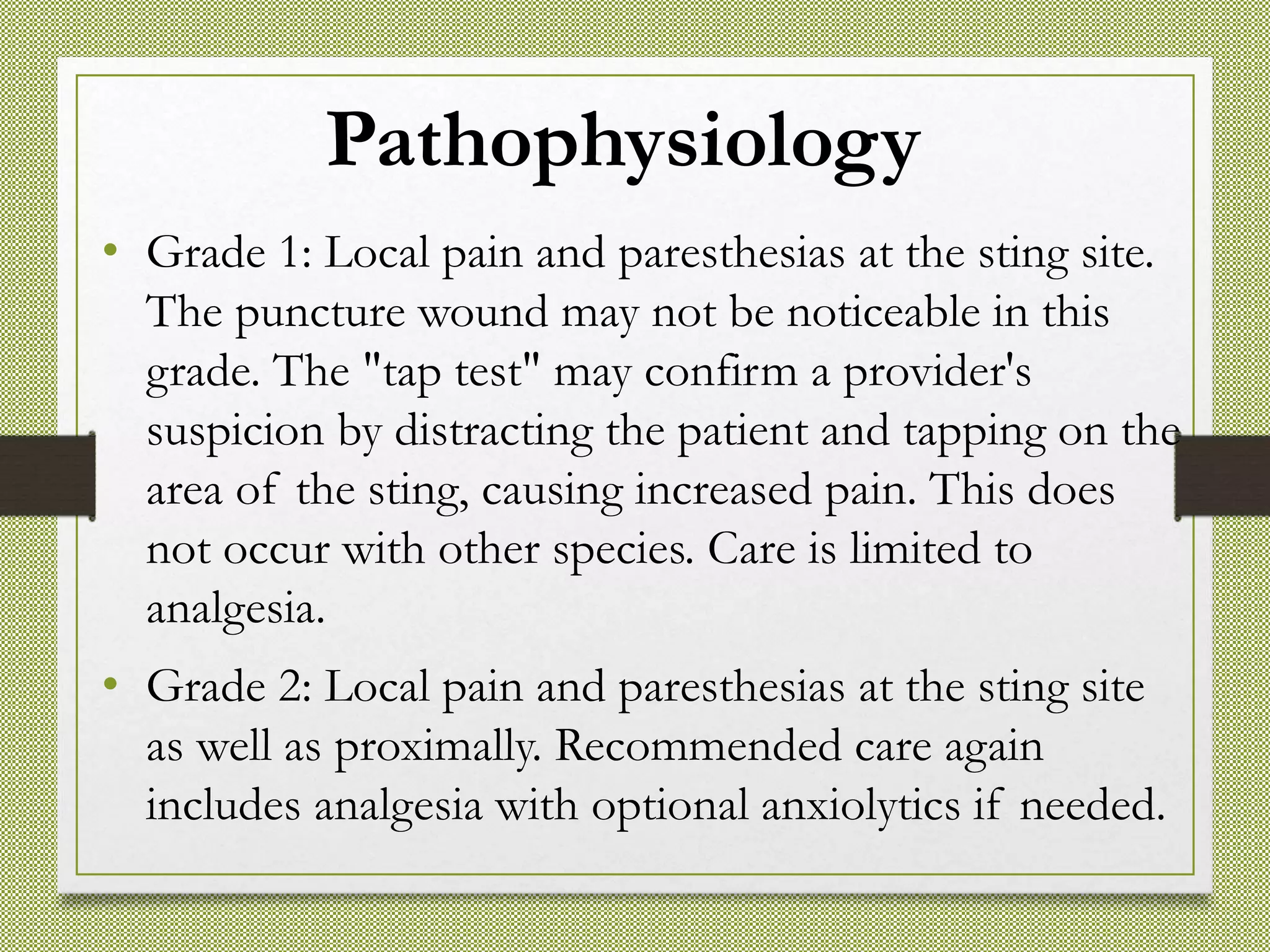 Scorpion Poisoning - Rivin | PPTX