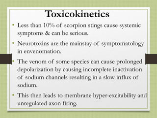 Scorpion Poisoning - Rivin | PPTX