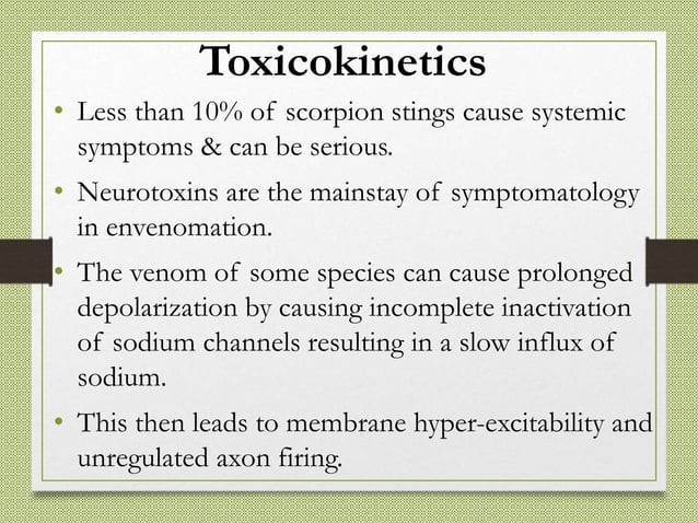 Scorpion Poisoning - Rivin | PPTX | First Aid | Injuries