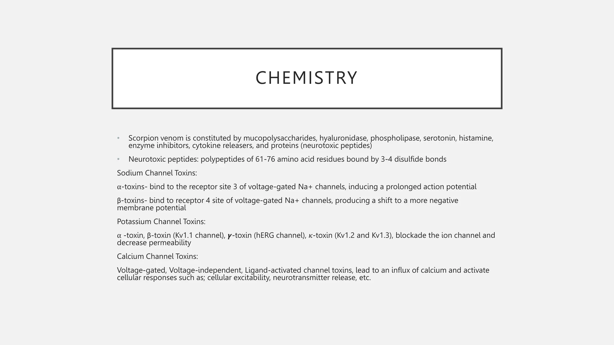 Scorpions and the Pharmacology behind Scorpion Bites | PPTX