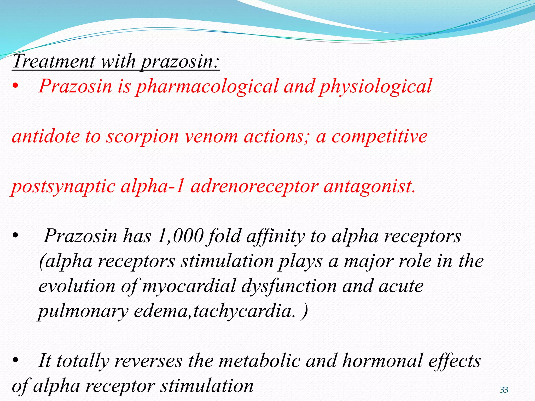 Scorpion sting | PPTX
