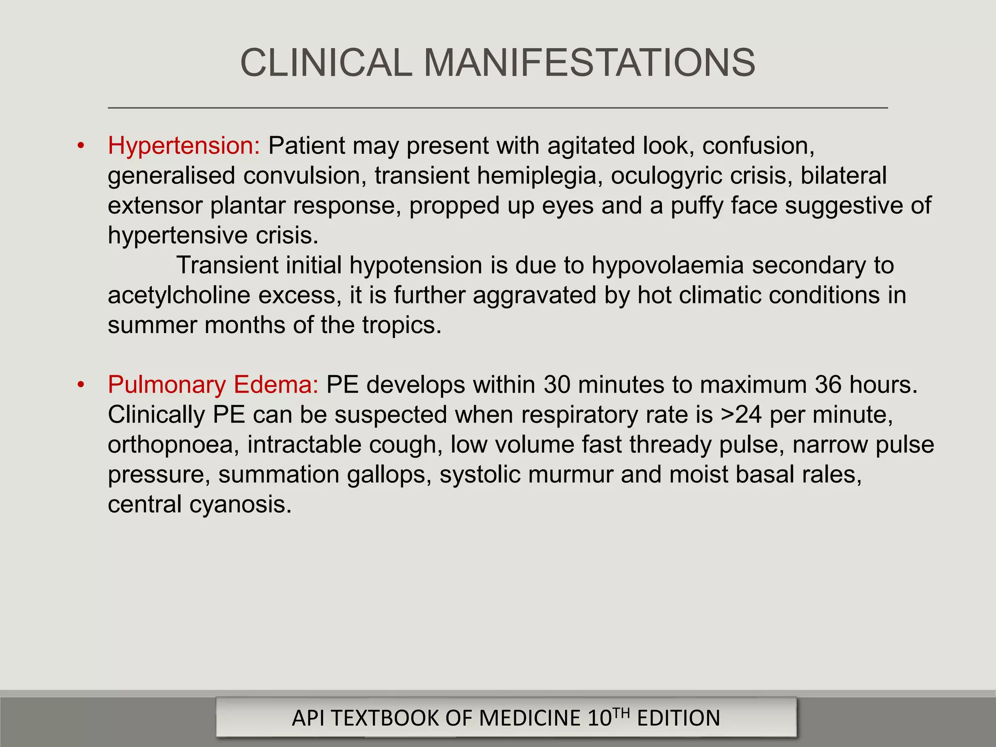 Scorpion sting | PPTX