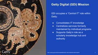 IIIF at the Getty: Vision & Tactics | PDF