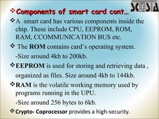 SCOSTA (Smart Card Operating System for Transport Applications) | PPT