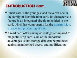 SCOSTA (Smart Card Operating System for Transport Applications) | PPT