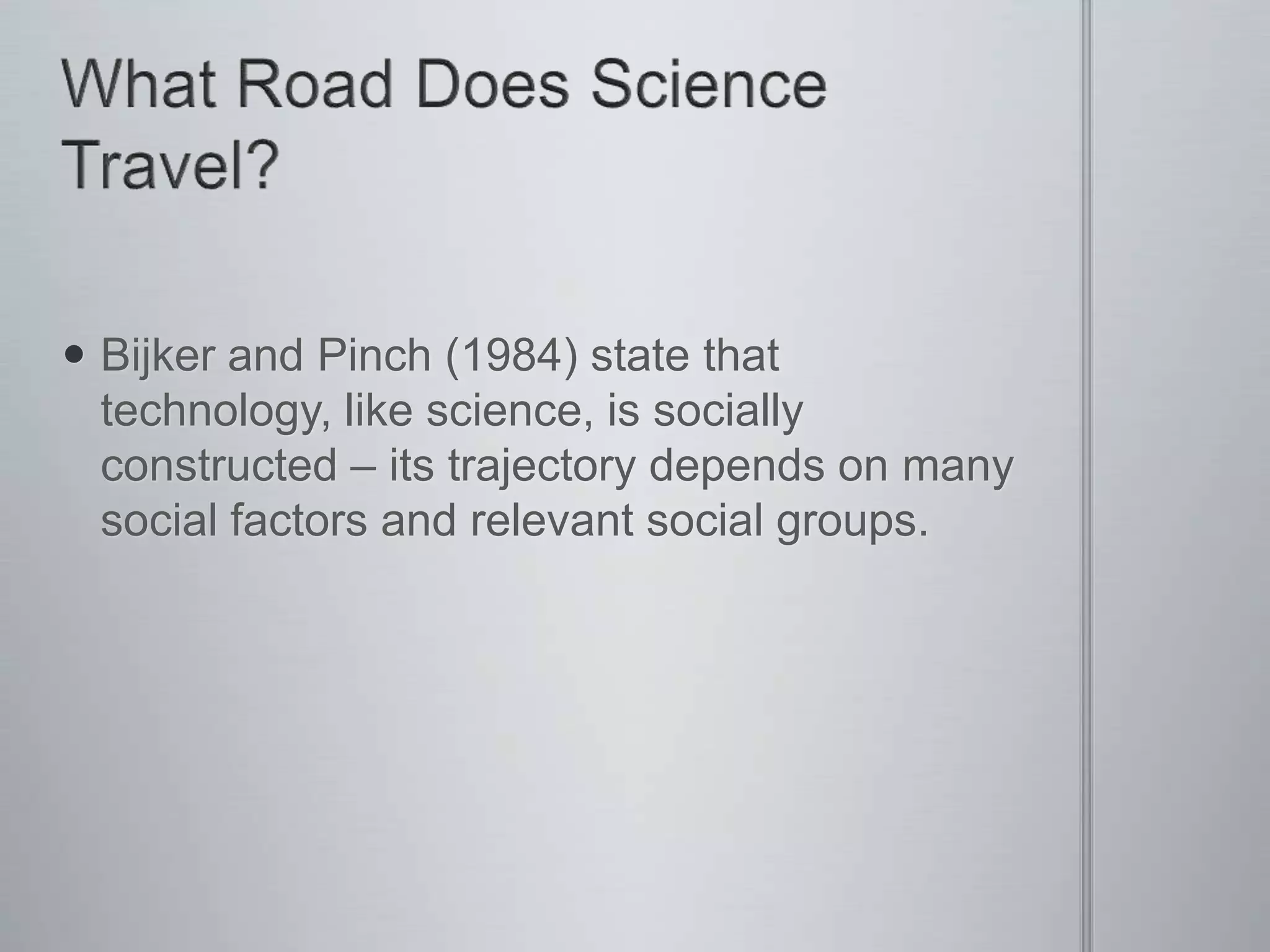 Social Construction of Technology | PPTX