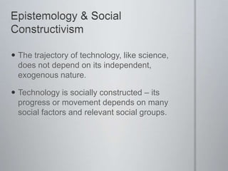 Social Construction of Technology | PPTX