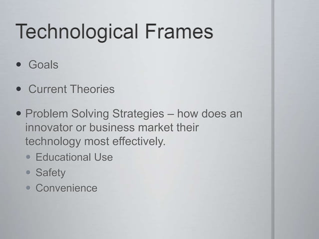 Social Construction of Technology | PPTX | Science