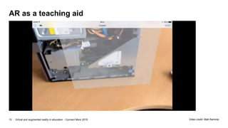 Virtual and augmented reality in education | PPTX