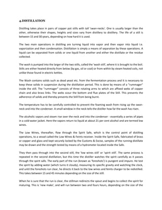 Scotch whisky Manufacturing Process | DOCX