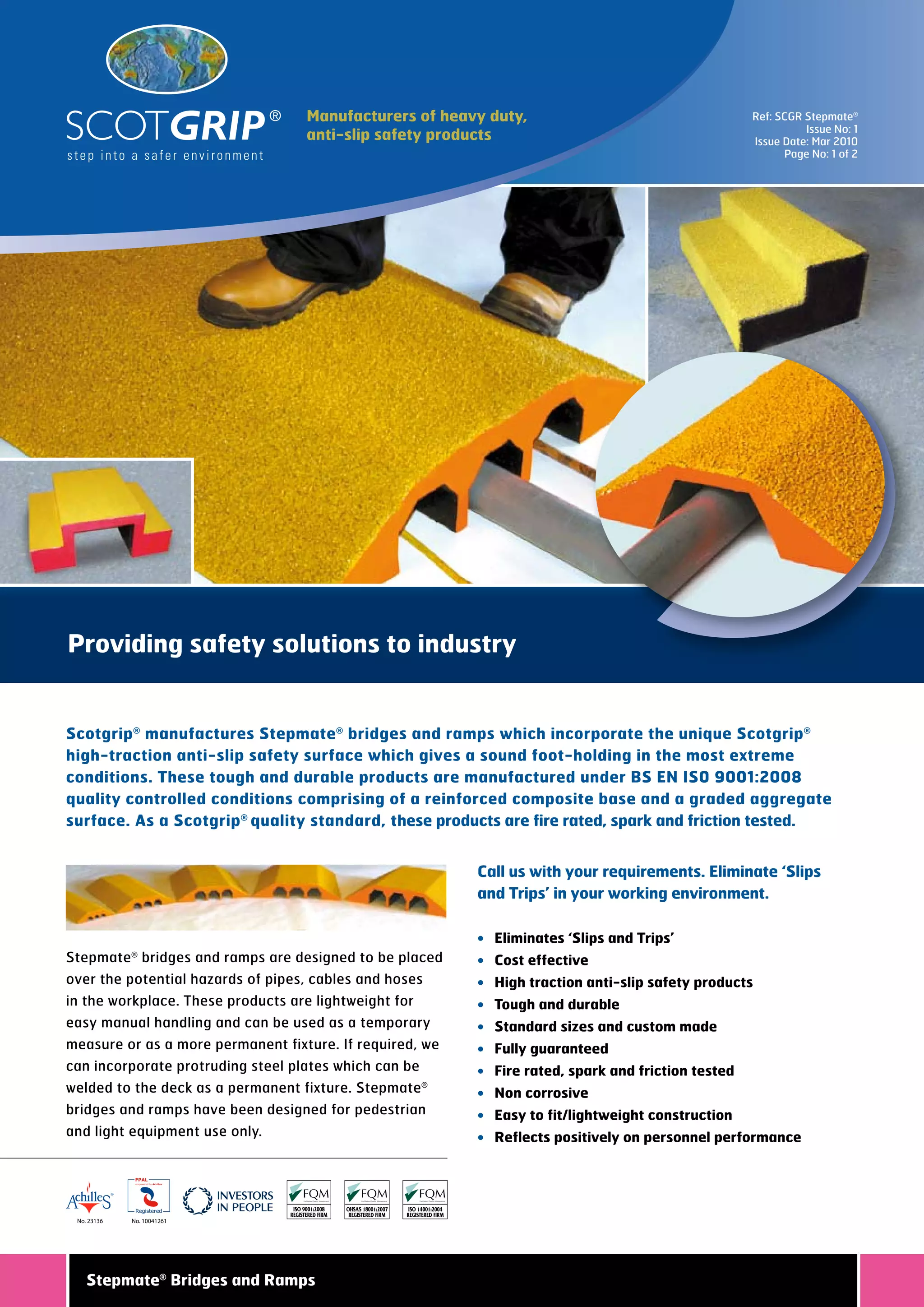 Scotgrip Product Brochure | PDF
