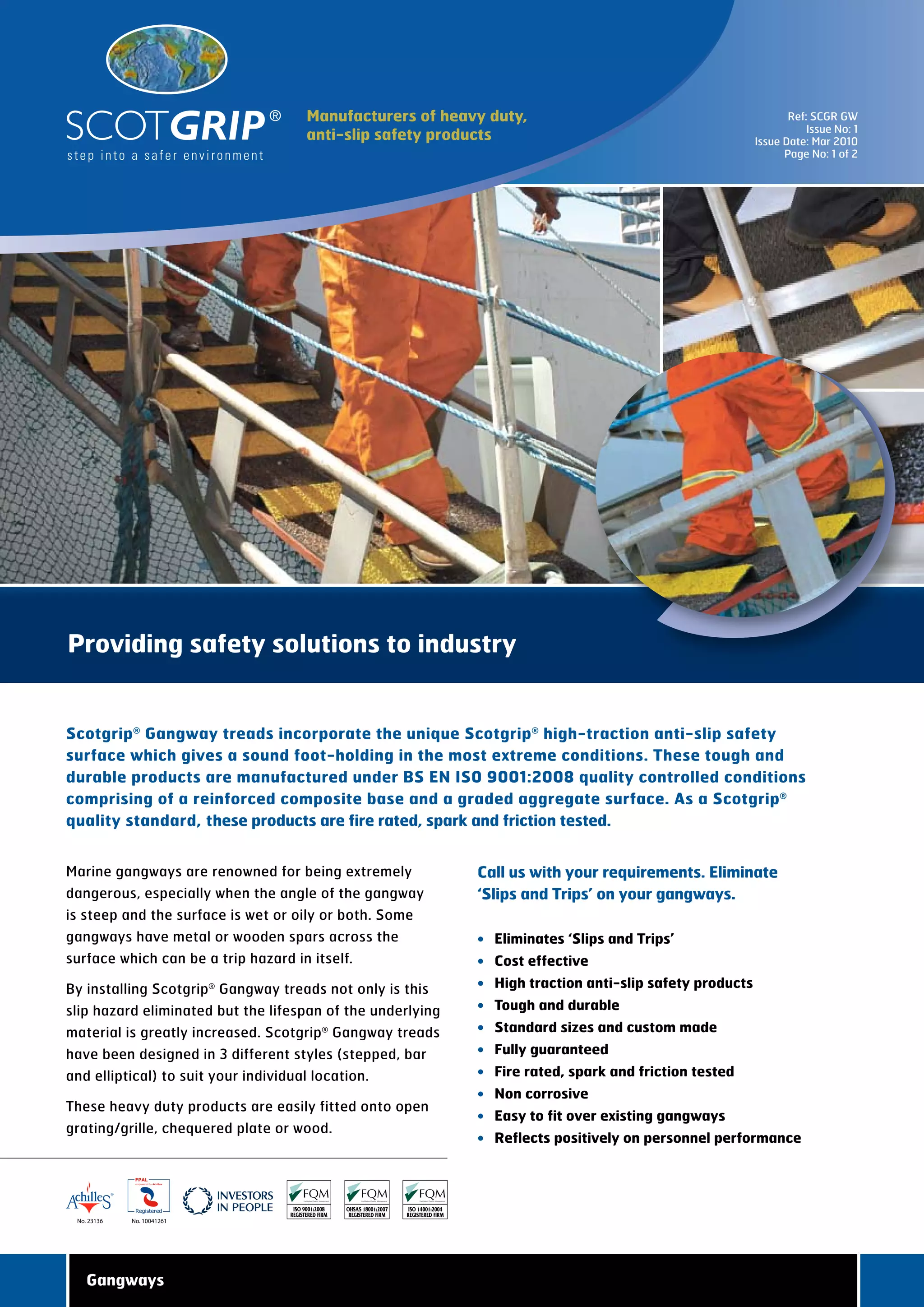 Scotgrip Product Brochure | PDF