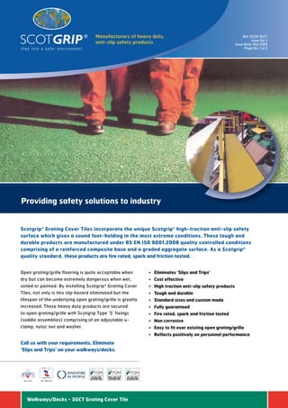 Scotgrip Product Brochure | PDF