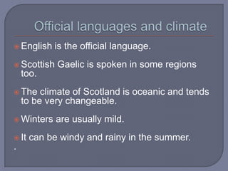 Scotland, by Natalia Frolova | PPTX