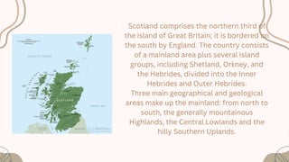 Physical geography of Scotland. Location and climate | PPTX