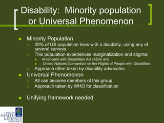 Disability and Public Health Emerging Partners | PPT