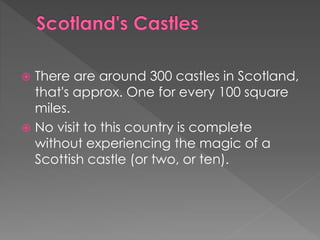 Scotland culture | PPTX
