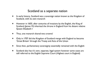 Scotland presentation | PPT
