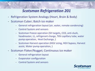 Scotsman ice machine refrigeration training 101 - 0218.ppt