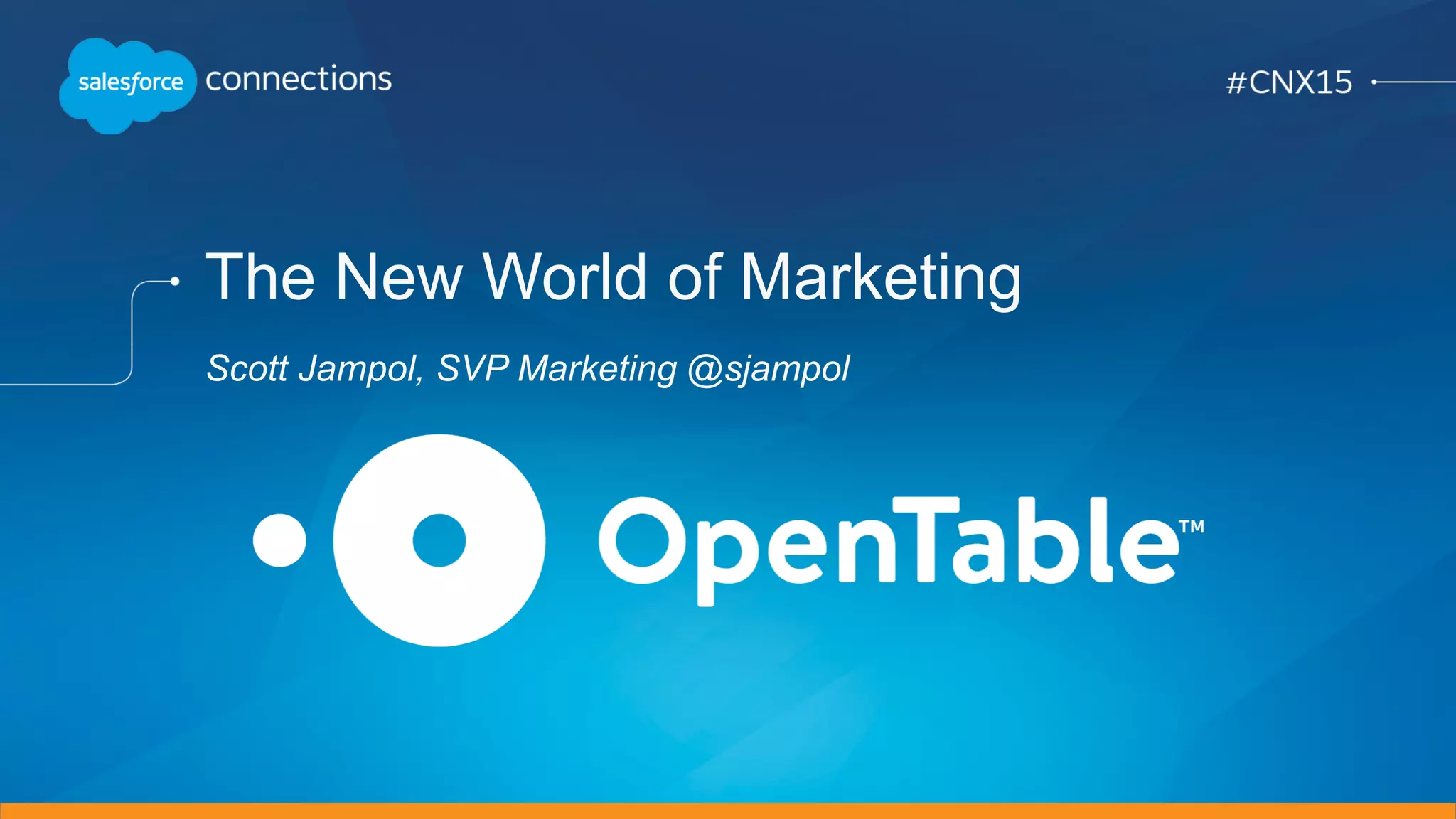 No Reservation? No Problem! OpenTable and Marketing Cloud at Your ...