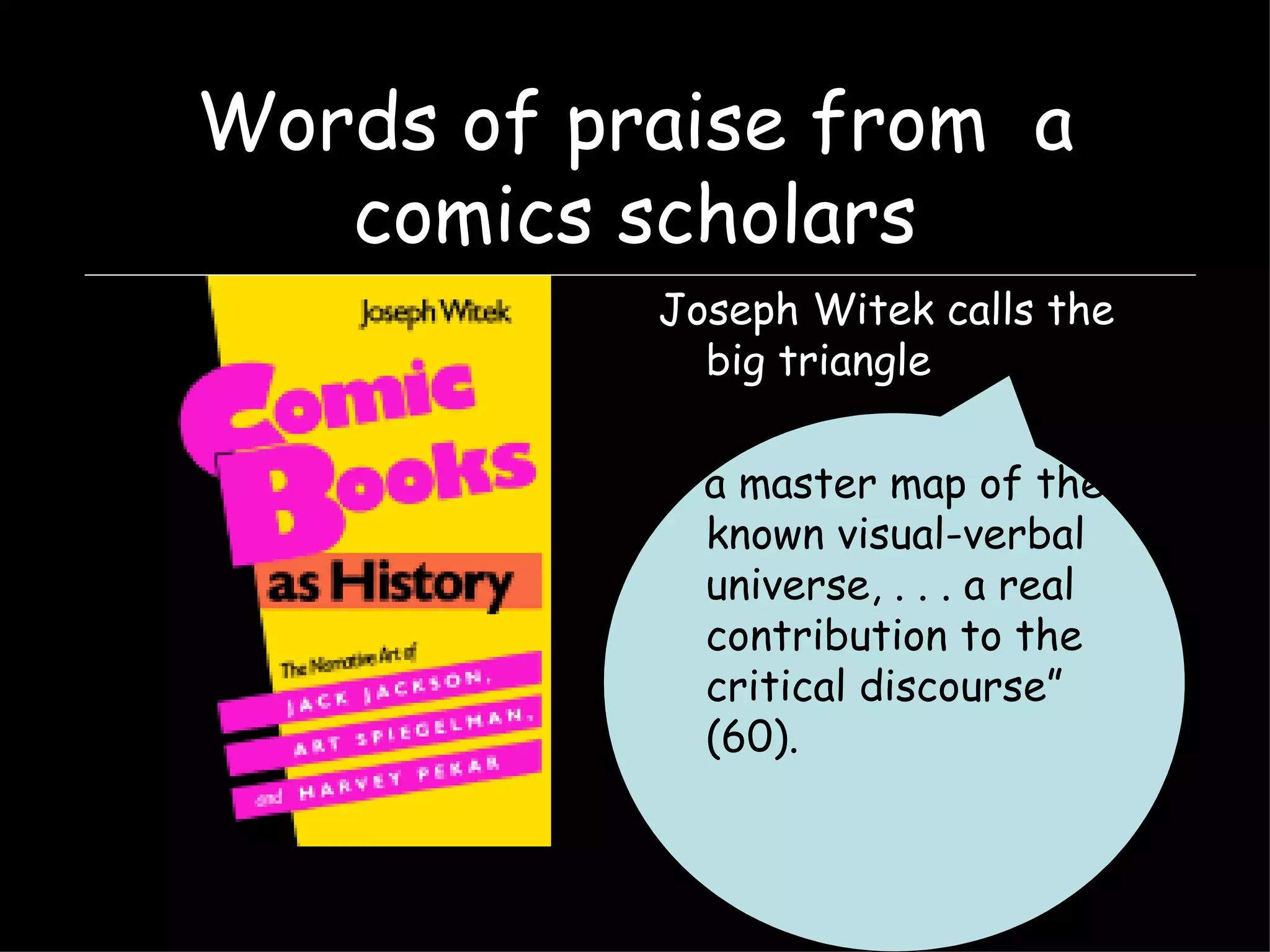 Scott McCloud's Big Triangle and New Media Composition | PPT