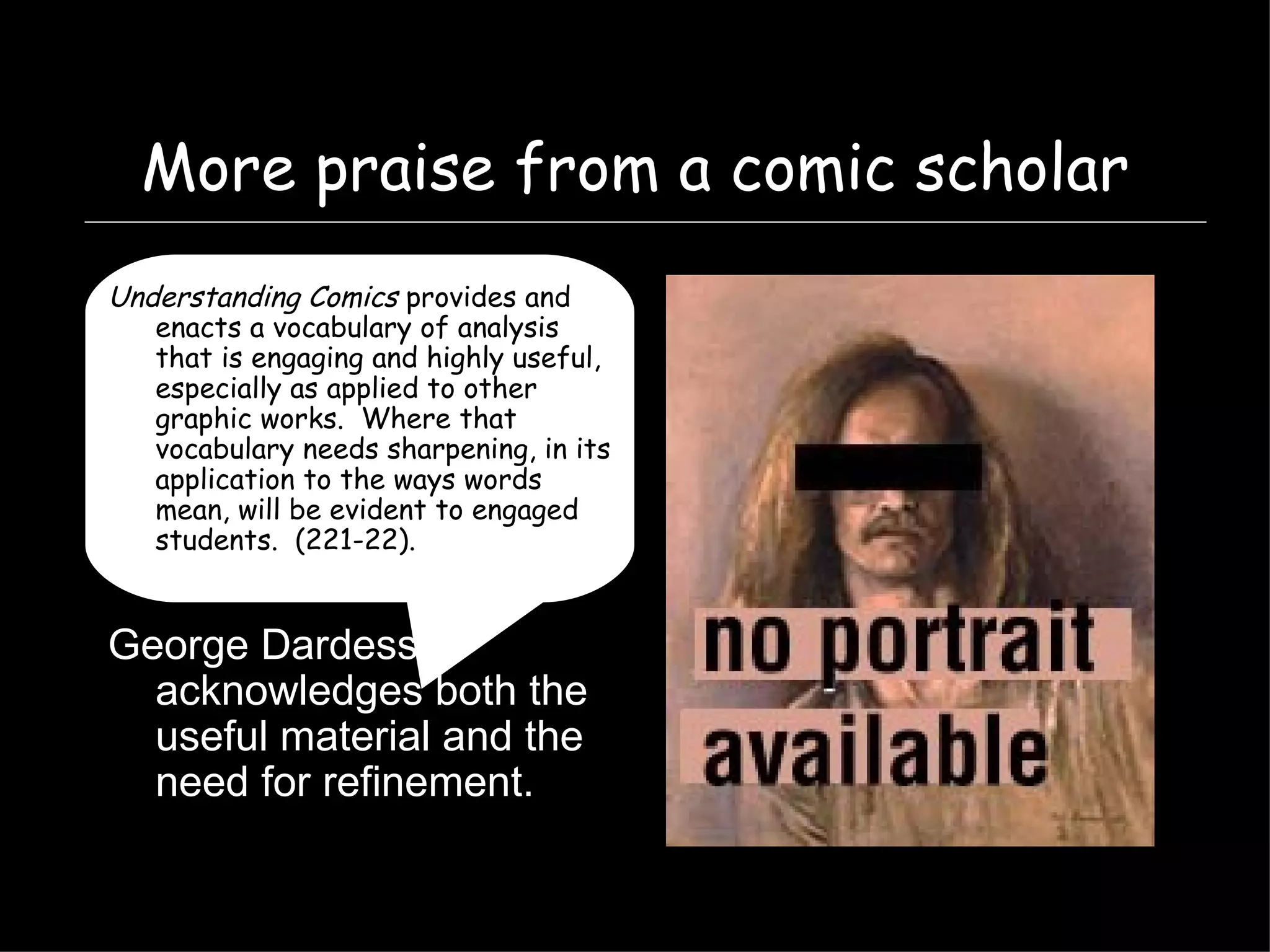 Scott McCloud's Big Triangle and New Media Composition | PPT