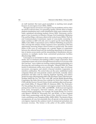Scott 2005 A Contemporary History Of Digital Journalism | PDF