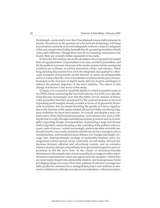Scott 2005 A Contemporary History Of Digital Journalism | PDF